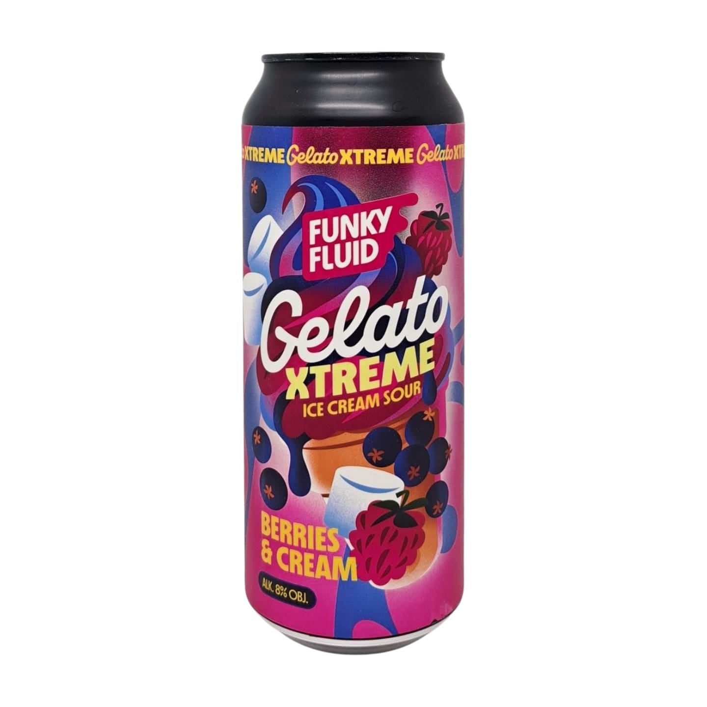 Funky Fluid Gelato XTREME: Cream & Berries | Smoothie Sour Verdins.nl ...
